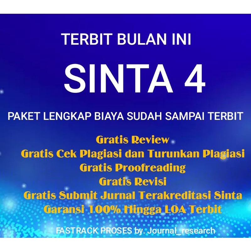 Jual Paket SINTA 4 Lengkap Sampai Terbit | Shopee Indonesia