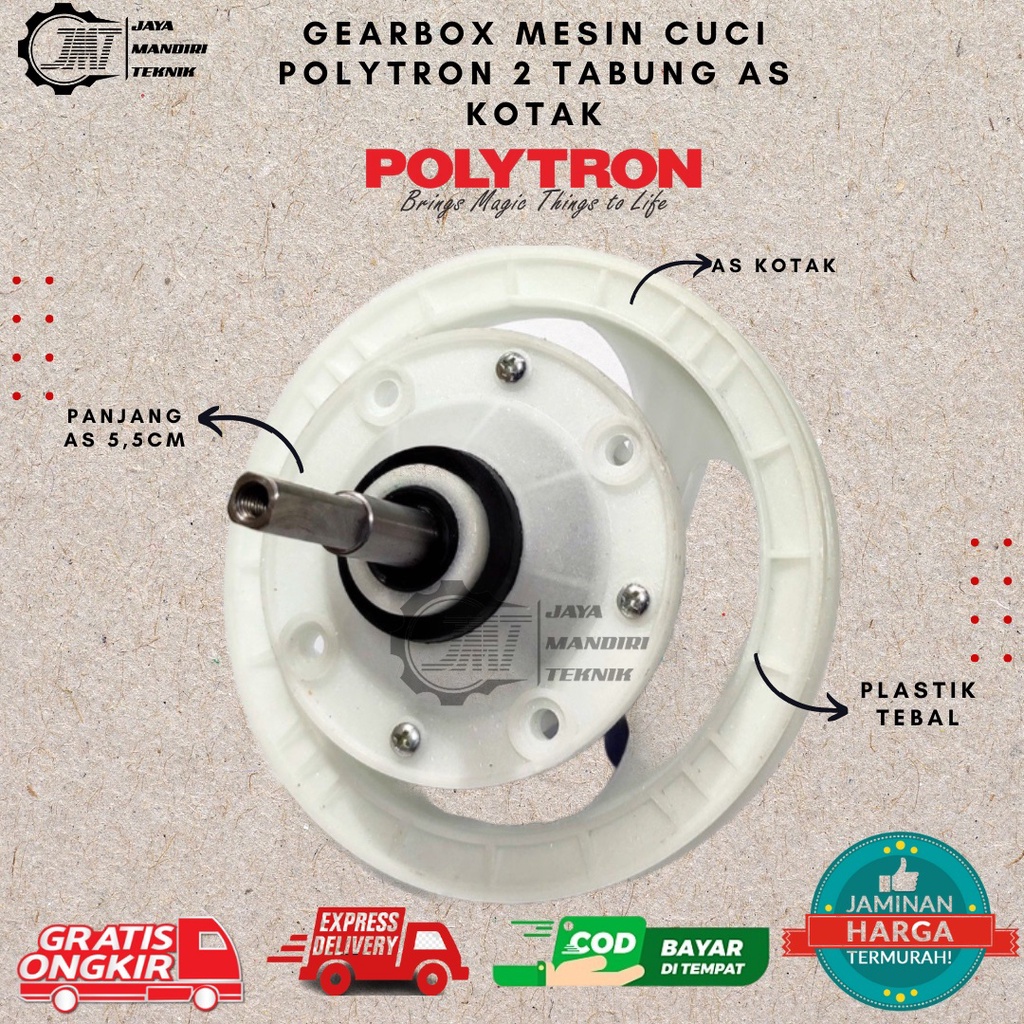 Jual Gearbox mesin cuci Polytron as kotak girbok politron gearbok ... Jual Gearbox mesin cuci Polytron as kotak girbok politron gearbok ...