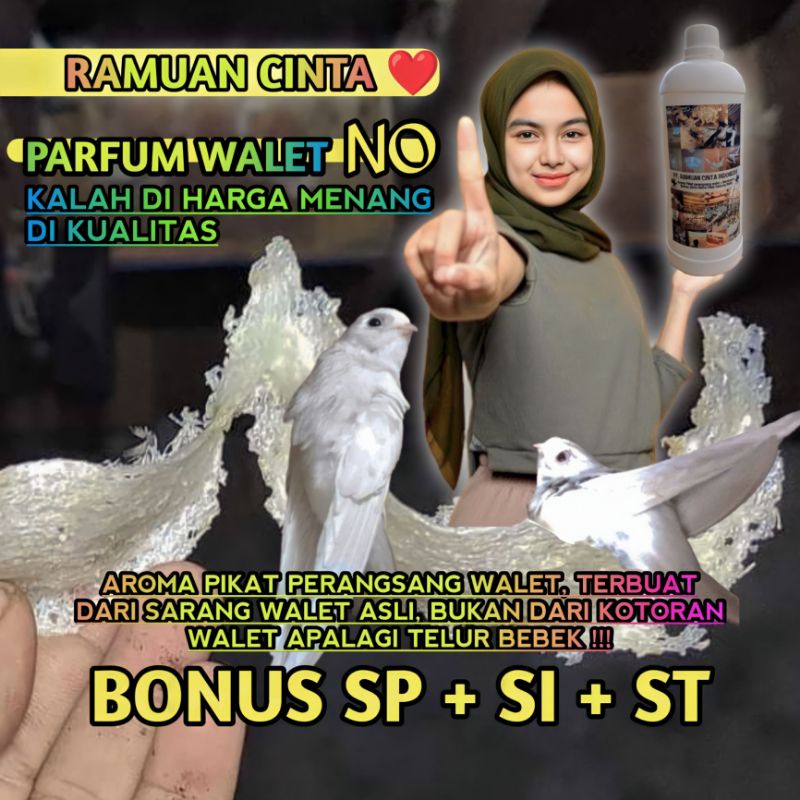 Jual BIANG ASLI PARFUM WALET RAMUAN CINTA ️ + BONUS PAKET SUARA SP SI ...