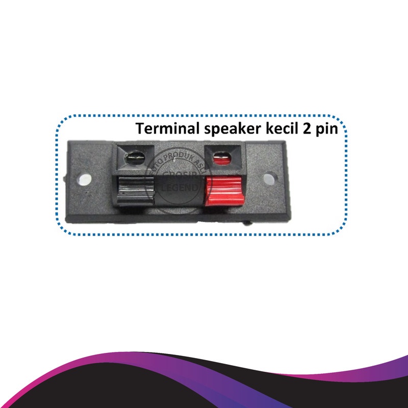 Jual Terminal speaker jepit 2 pin kecil | Shopee Indonesia