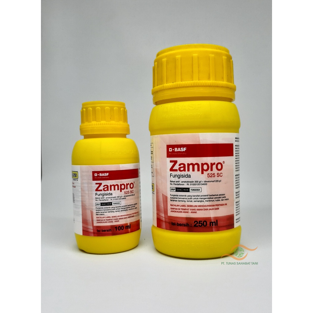 Jual Fungsida Zampro 525 SC - Kemasan 100 ML/250ML - Pengendali ...