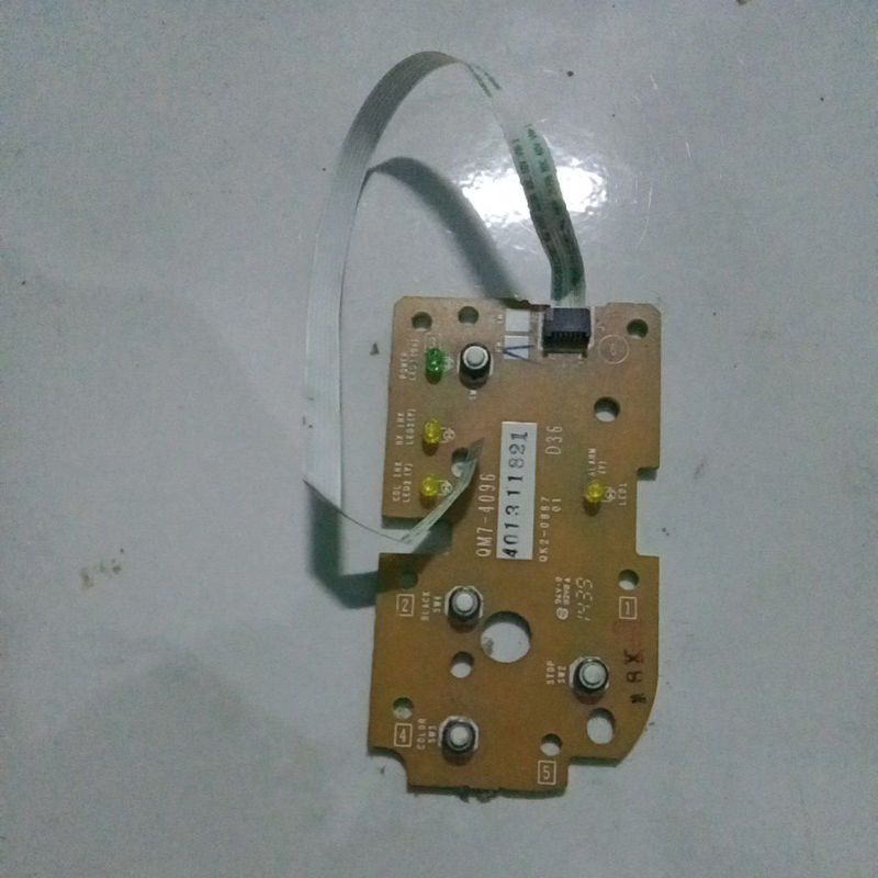 Jual Tombol Panel Menu Printer Canon mp237 tombol power printer mp237 ...