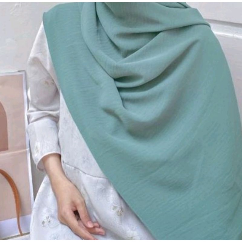 Jual Jilbab Instan Bergo Maryam Crinkle Airflow Premium | Hijab Crinkle ( Airflow ) | Shopee ...