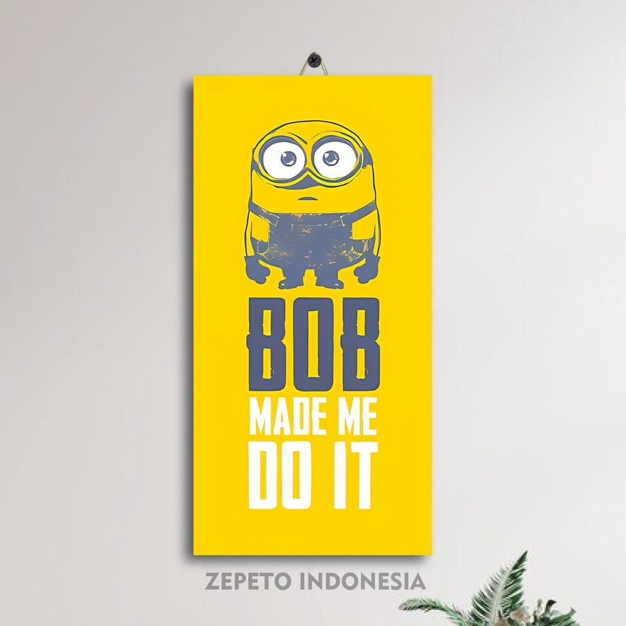 Jual 21-32 HIASAN RUANG ANIMASI MINION KEVIN BOB AGNES STUART 15X30 ...
