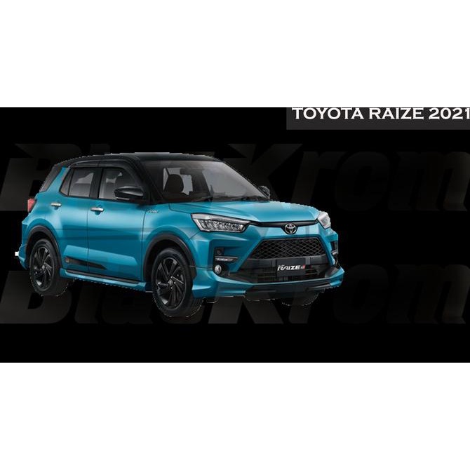 Jual Logo Emblem Black Chrome Depan Toyota Raize 2021 | Shopee Indonesia
