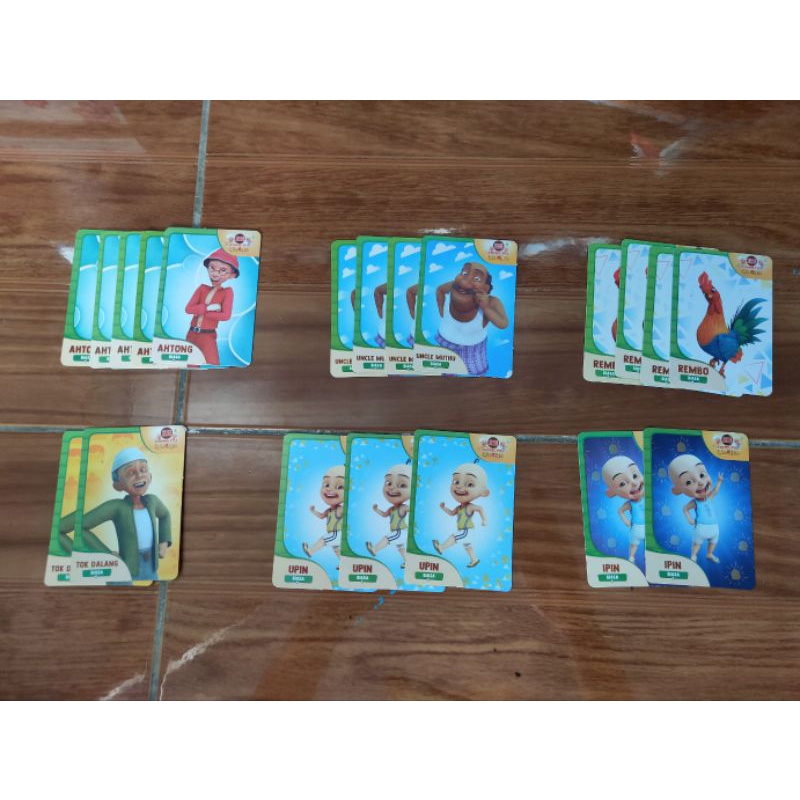Jual Kartu AR Choki-Choki Upin&Ipin "Biasa" | Shopee Indonesia