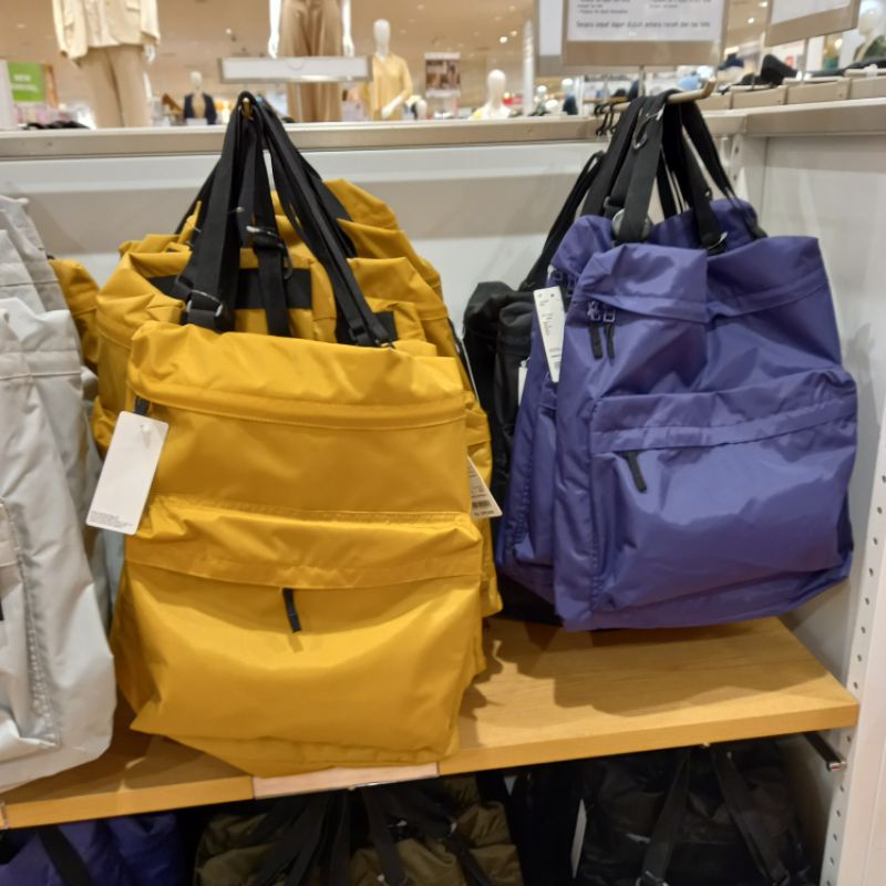 Jual UNIQLO ORIGINAL ASLI READY Tas Slempang Tote Bag Parasut Selempang ...