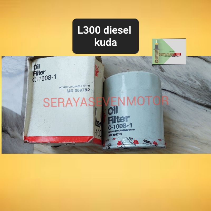 Jual filter oli mitsubishi L300 diesel kuda pajero sport triton sakura ...