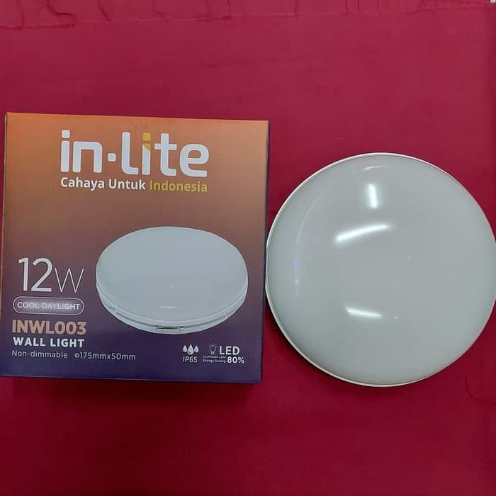 Jual INWL003 Lampu Downlight OB/Outbow LED 12w WaterProof IP65 Inlite ...