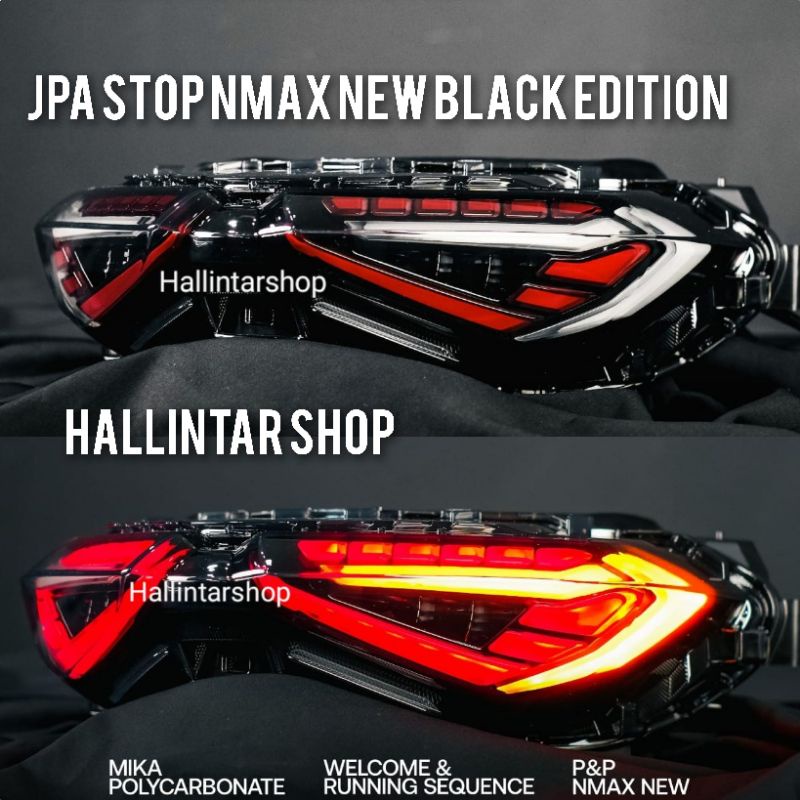 Jual LAMPU STOP JPA NMAX NEW TRANSFORMER BLACK EDITION ORIGINAL 100% ...