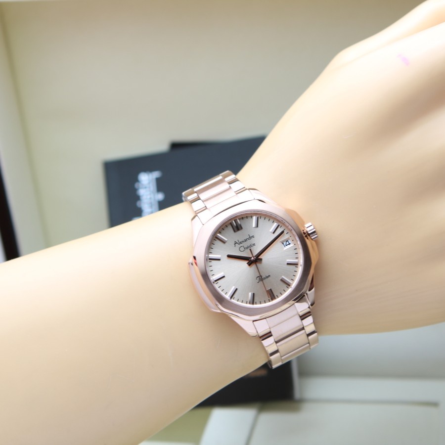 Jual ORIGINAL Jam Tangan Wanita Alexandre Christie AC 2A29/AC2A29/AC ...