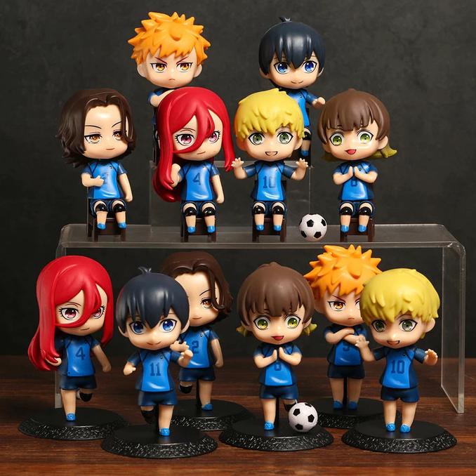 Jual Blue Lock Action Figure Set 6 Team Z Anime Bluelock | Shopee Indonesia