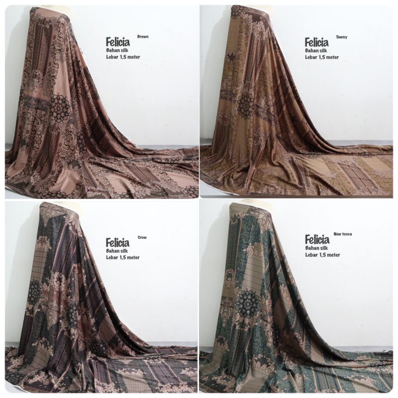 Jual Kain bahan silk | kain gamis | textile meteran | kain seragam ...