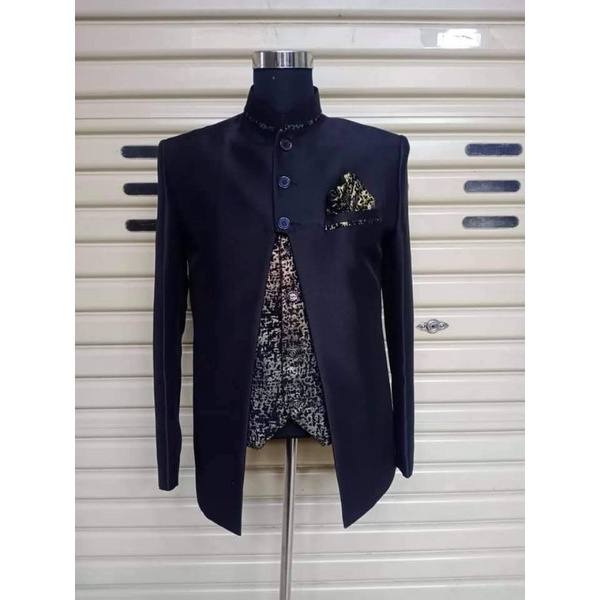 Jual Beskap pengantin pria hitam /beskap wedding hitam/beskap akad ...
