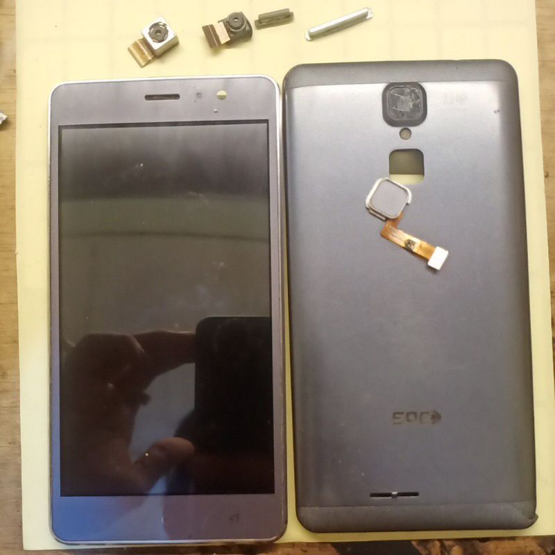 Jual lcd frame fulsett tinggal naik mesin sama batrai SPC L52 ...