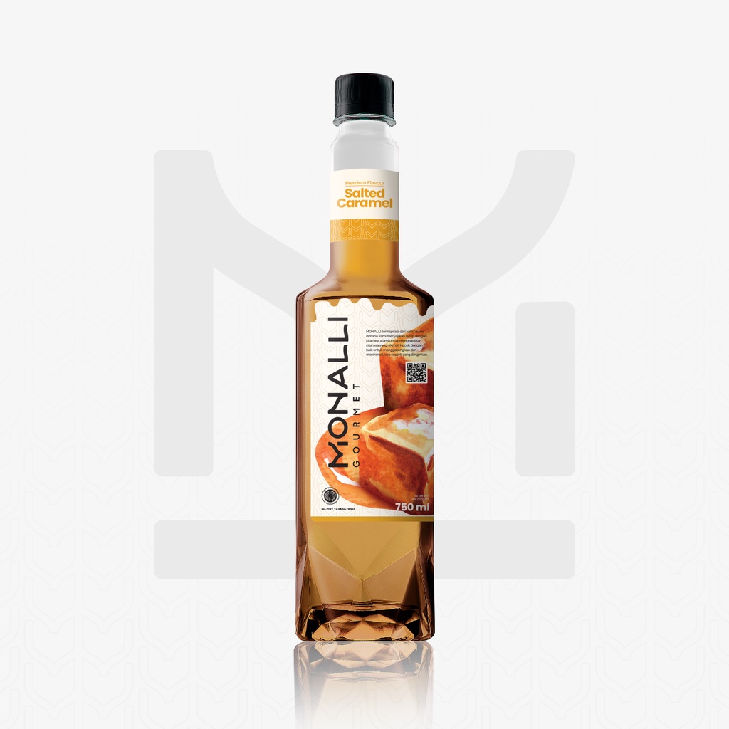 Jual Monalli Premium Syrup Salted Caramel 750 Ml Sirup Rasa Karamel