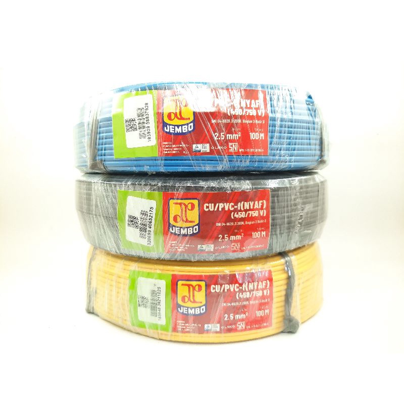 Jual Kabel Jembo NYAF 2,5mm Per Meter | Shopee Indonesia