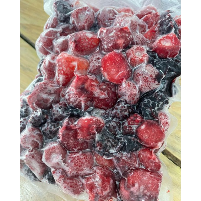 Jual Mixberry Frozen (Stroberry, Murbei, Raspberry) | Shopee Indonesia
