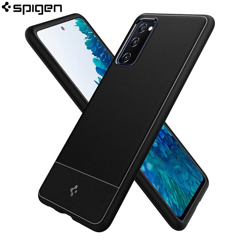 Jual Spigen Monument Slim Case Samsung Galaxy S20 FE - Soft Black TPU Casing Cover Original Fit ...