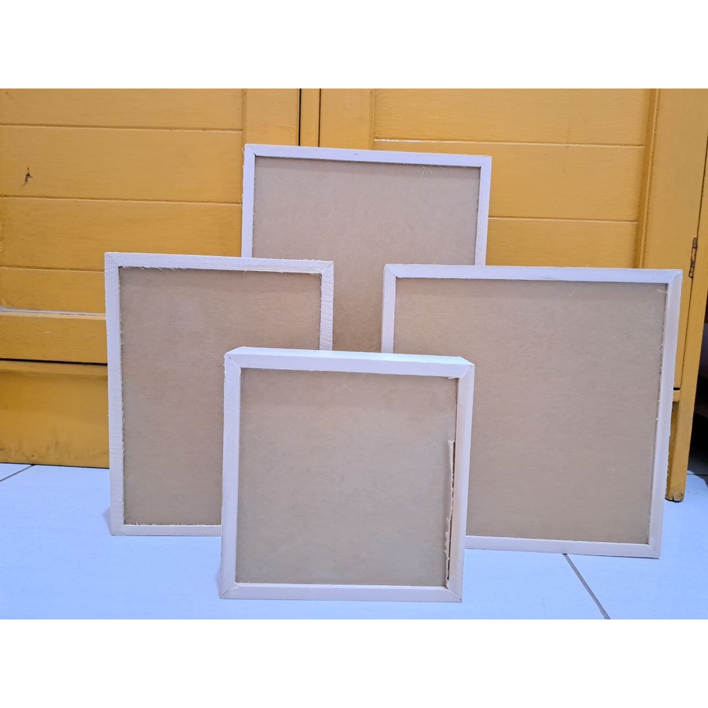 Jual Box Akrilik 3D Kotak Frame Kayu Untuk Bingkai Frame Foto ...