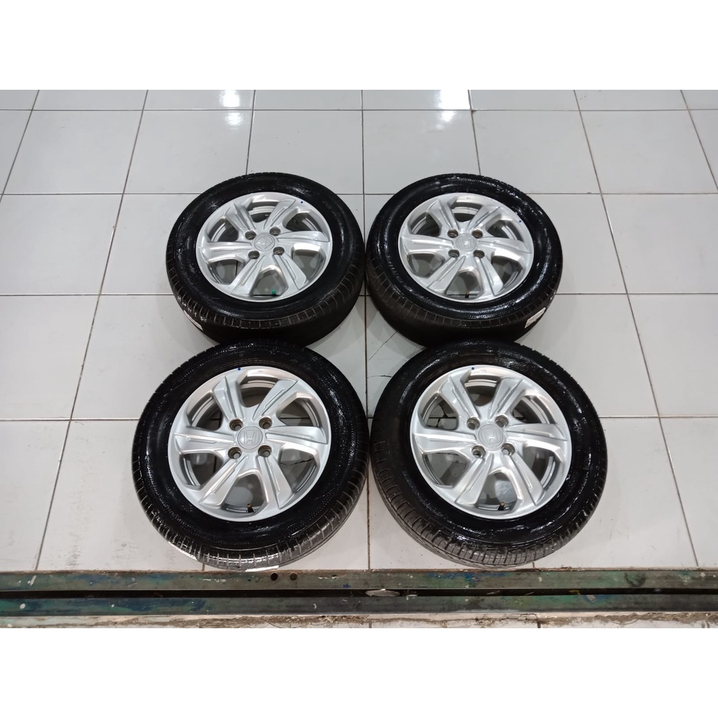 Jual Velg Mobil Honda Brio Tipe-e Ring 14 Baut 4x100 Ban Bisa Untuk ...