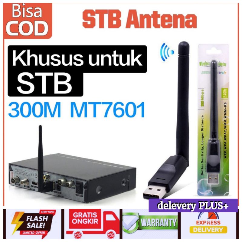 Jual Dongle Wifi MT7601 Adepter Wireless STB MT 7601 Receiver Antena ...