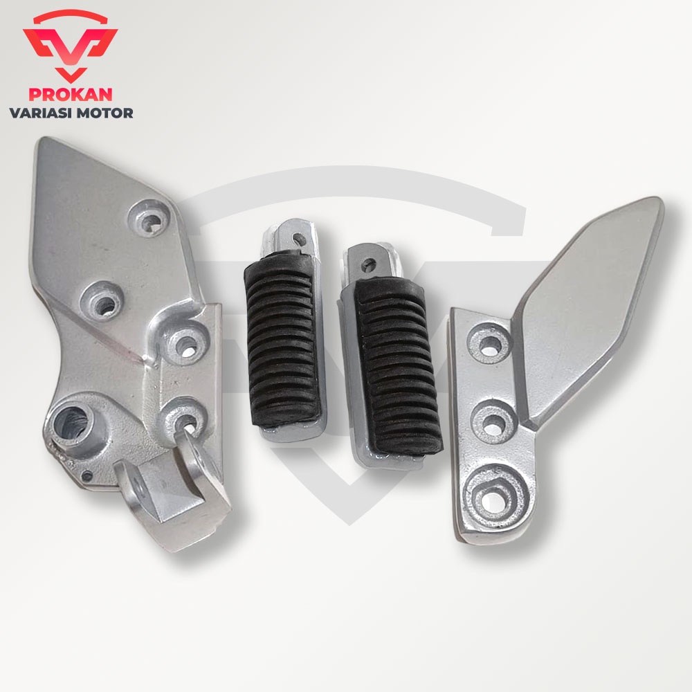 Jual Paket Step Depan Vixion New Set Footstep Varian Warna Silver ...