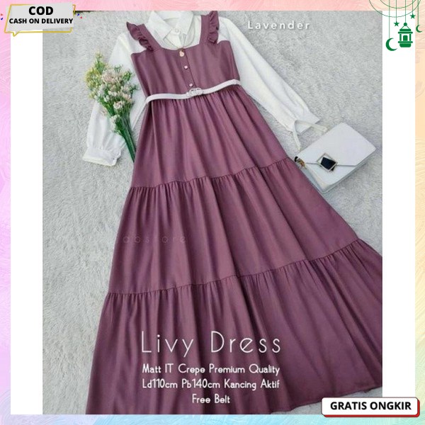 Jual Gmis Syar'I Dres Korea Style Dress Pesta Kondanga Baju Gamis ...