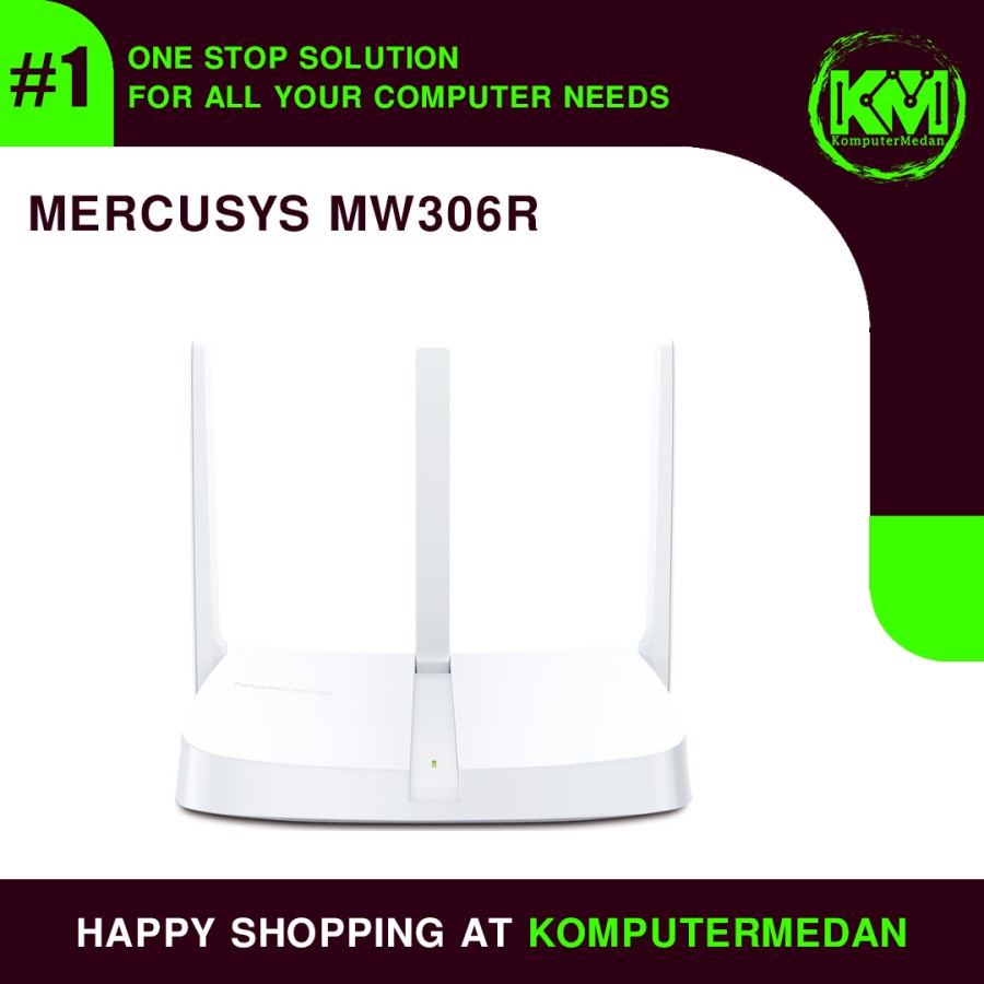 Jual Mercusys MW306R Router WiFi 300Mbps Multi-Mode Wireless N Router ...