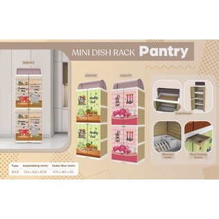 Jual RAK PIRING PLASTIK NAIBA MINI DISH RACK NANDOS 4001 4002 4101 4102 PUTIH HITAM TEMPAT ...