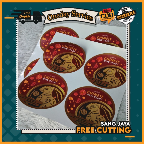 Jual Stiker Label Imlek Ucapan Selamat Tahun Baru Sticker Imlek Custom ...