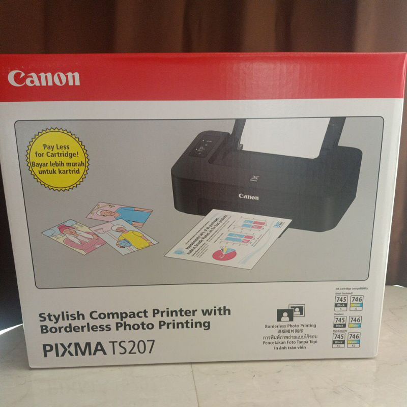 Jual Printer Canon PIXMA TS207 baru! MURAH!! | Shopee Indonesia