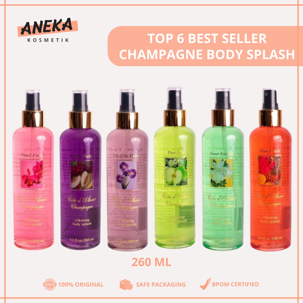 Jual CHAMPAGNE Body Splash 260 ML | Shopee Indonesia