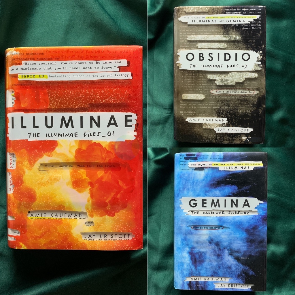 Jual PRELOVED - Novel/Buku The Illuminae Files Series (HC) | Shopee ...