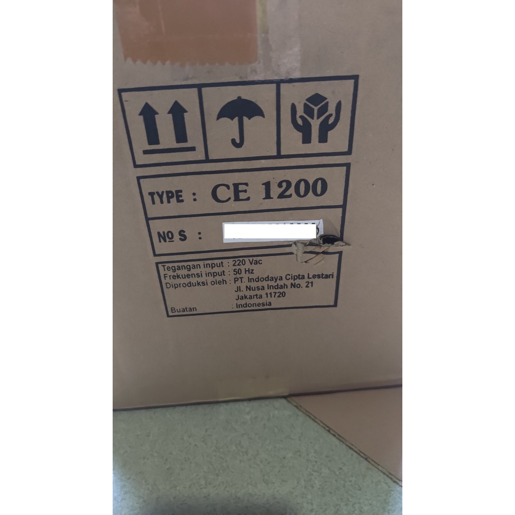 Jual UPS ICA CE1200 1200VA CE 1200 GARANSI RESMI 1 Tahun | Shopee Indonesia