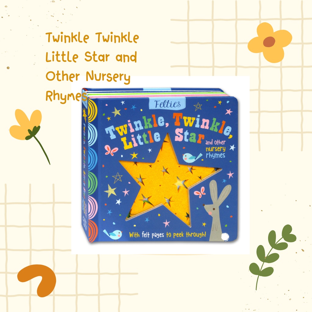 Jual Twinkle Twinkle Little Star and Other Nursery Rhymes With Felt ...