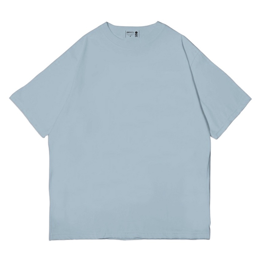 Jual PLAIN Oversize T-Shirt - Dusty Blue (Kaos Polos Oversize 24s ...