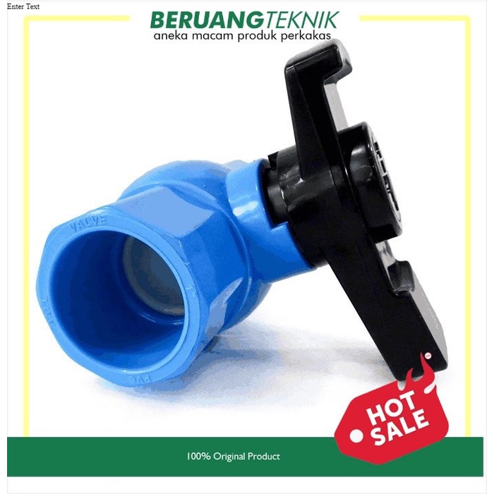 Jual TORA Ball Valve UPVC Octagonal 1 Inch - Stop Kran Air | Shopee ...