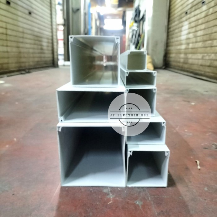 Jual Kabb Kabel Duct Pvc Ukuran 100X50 Mm Panjang 1,7Mtr/Wiring Duct ...
