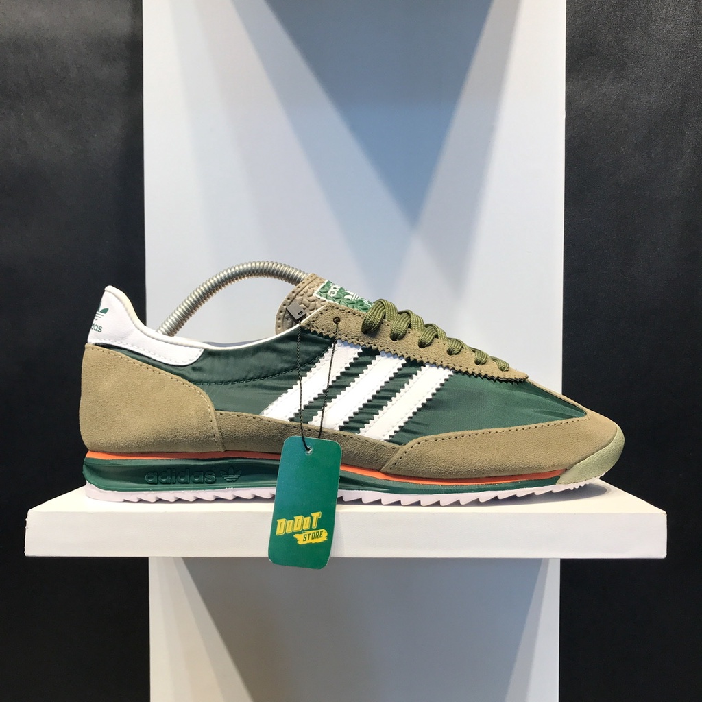 Jual SEPATU ADIDAS SL72 IN DRAW OLIVE GREEN WHITE | Shopee Indonesia