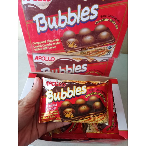 Jual Apollo Bubbles 1box isi 12x32gr | Shopee Indonesia