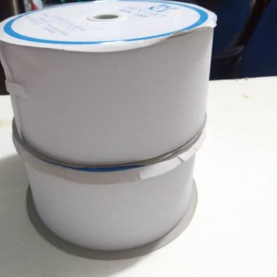 Jual Depan1 Velcro perekat 10cm warna putih pilih 1 roll (kasar/ halus ...