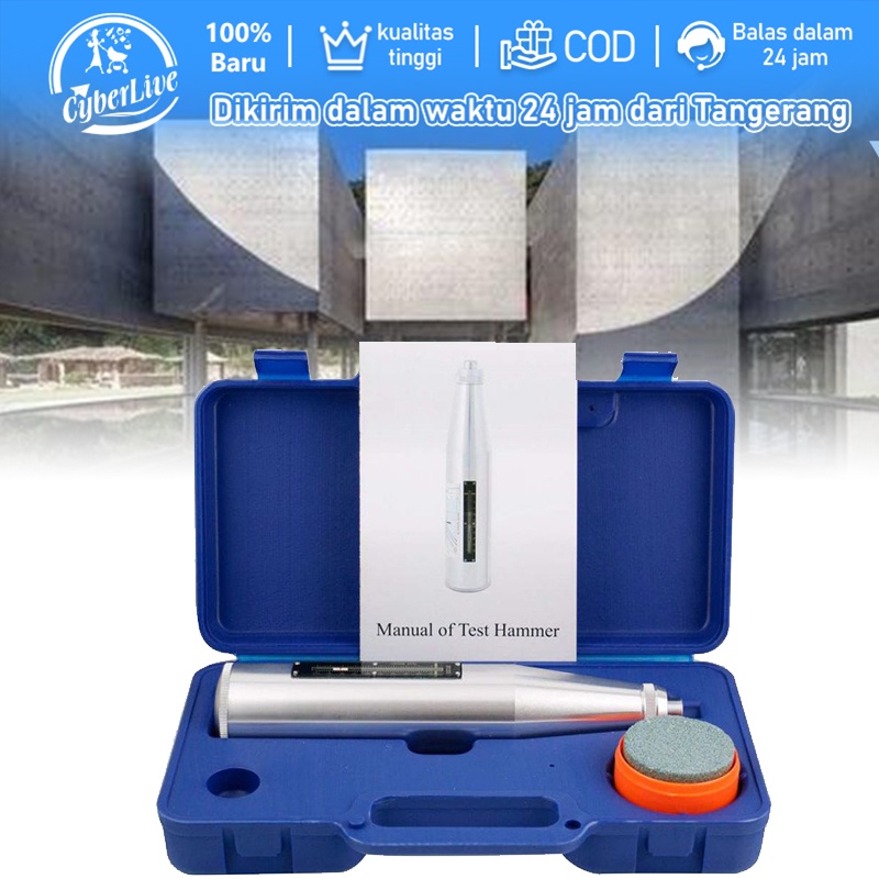 Jual Alat Uji Tes Beton HT225 Concrete Rebound Hammer Tester Portable ...