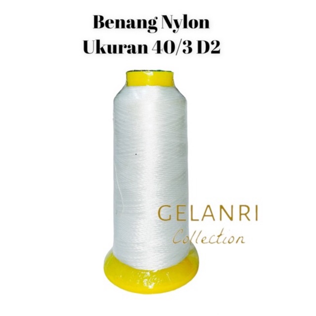 Jual GROSIR Benang Nylon ukuran 40/3 atau D2 / Benang Nilon 40/3 Benang Nilon D2 / Benang Jahit ...