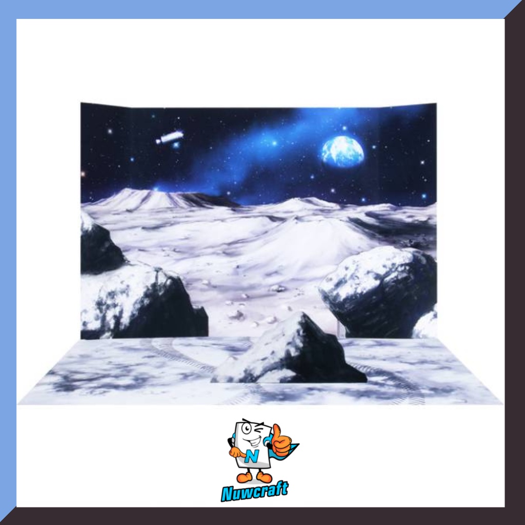 Jual Nuwcraft Surface of the Moon Papercraft Diorama | Shopee Indonesia