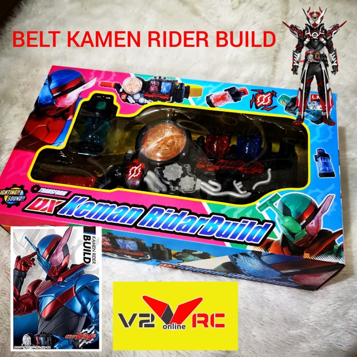 Jual Mainan Sabuk Belt Kamen Rider Built Kamen Rider DX Built ...