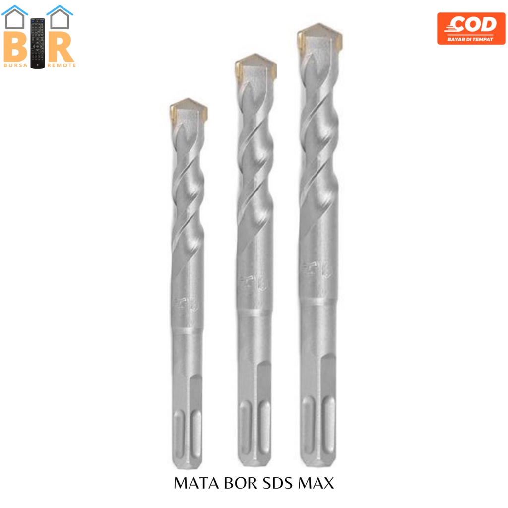 Jual Mata Bor Bobok Pahat Tembok Beton Sds Max Hammer Drill 200MM ...