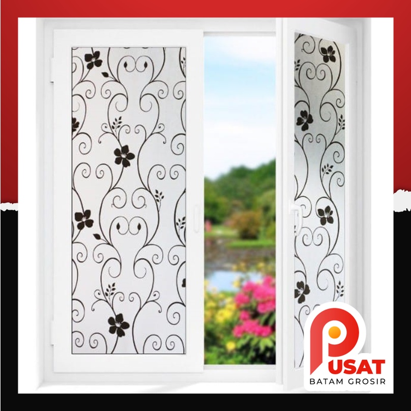 Jual PUSAT BATAM GROSIR - H851 Stiker Kaca Film Jendela Rumah / Sticker ...
