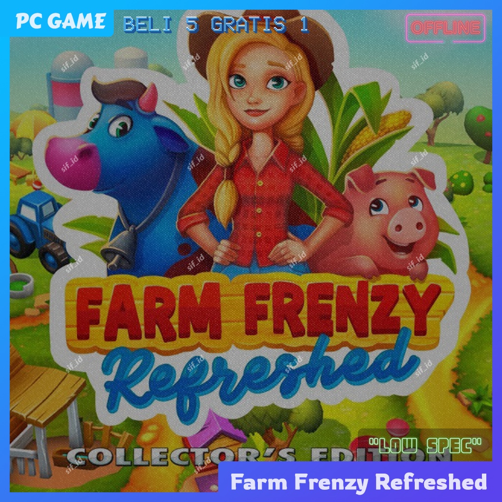 Jual Farm Frenzy Refreshed Collector's Edition - PC Game - DVD Game PC ...