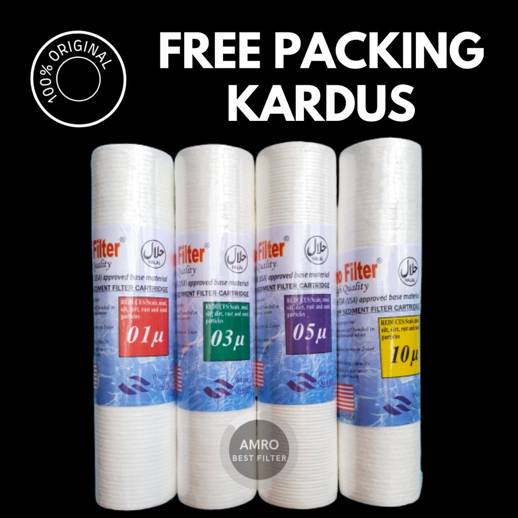 Jual Spon / Cartridge / Sediment Filter Air merk NANO FILTER 10 ...